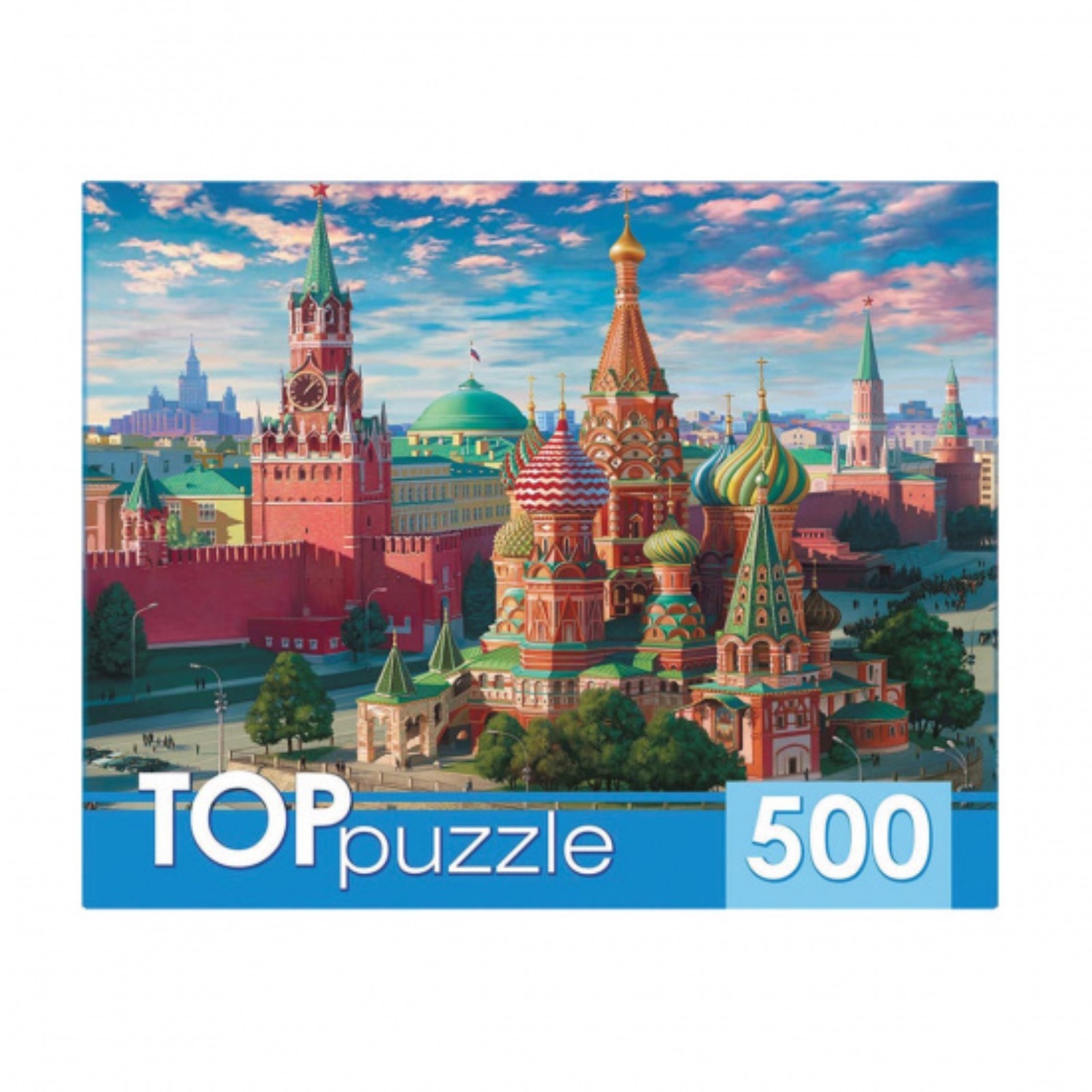Пазл «Москва. Красная площадь», 500 элементов (9540489) - Купить по ...