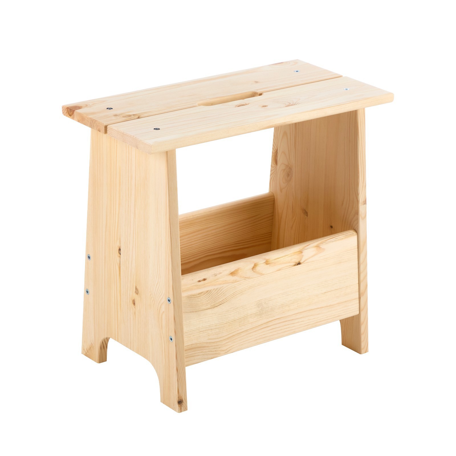 Табурет с отделением для хранения PERJOHAN, 49х25х45, Массив сосны ...