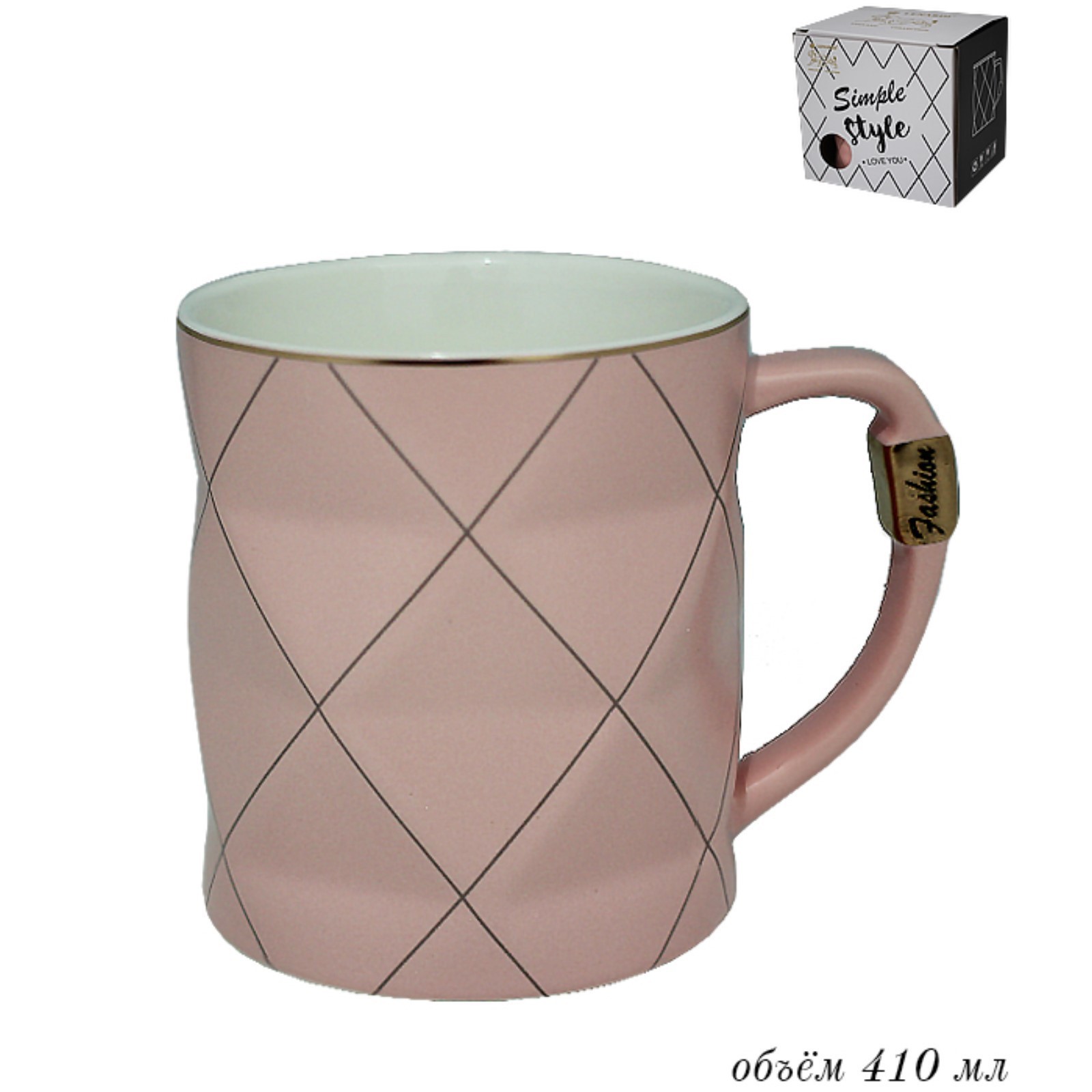 Кружка Lenardi, фарфор, 410 мл (106-085) - Купить по цене от 352.00 руб ...