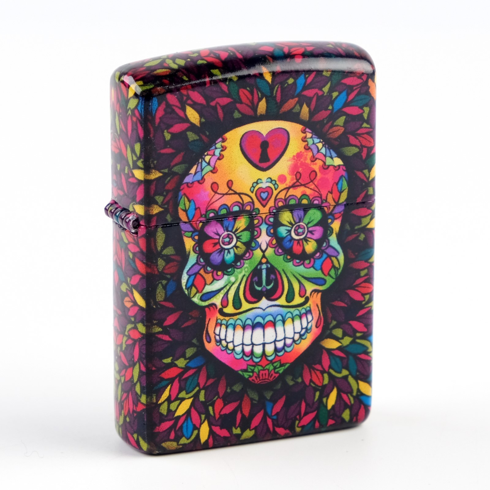 Зажигалка электронная "Muerte", USB, дуговая, 3.7х5.8 см, в пакете ...