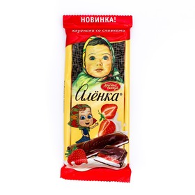 Шоколад Аленка с начинкой клубника со сливками 87г (8195507) - Купить ...