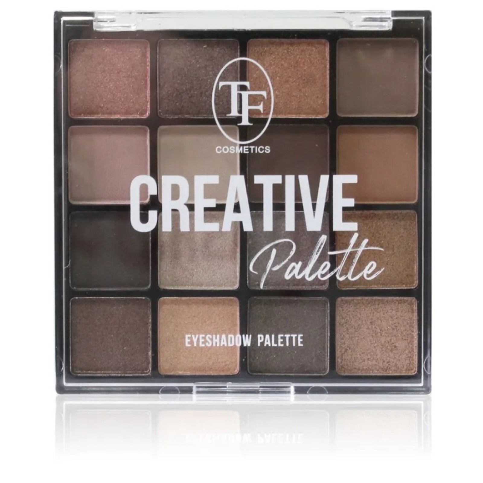 Тени для век TF Creative Palette, тон 03, бежево-розовый, 16 оттенков ...