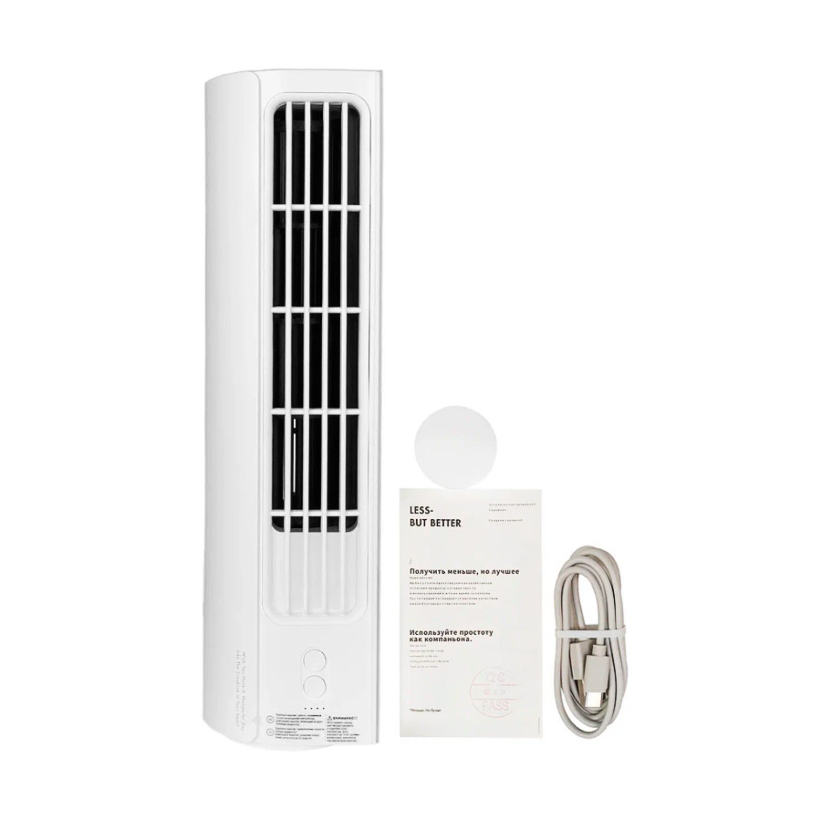 Вентилятор Xiaomi SOLOVE Tower Fan 3000mAh 3 Speed, портативный, 10 Вт ...