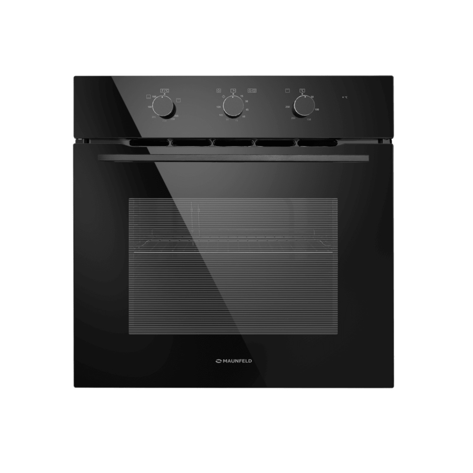 Шкаф духовой газовый с электрическим грилем MAUNFELD MOGS703B2, 70 л ...