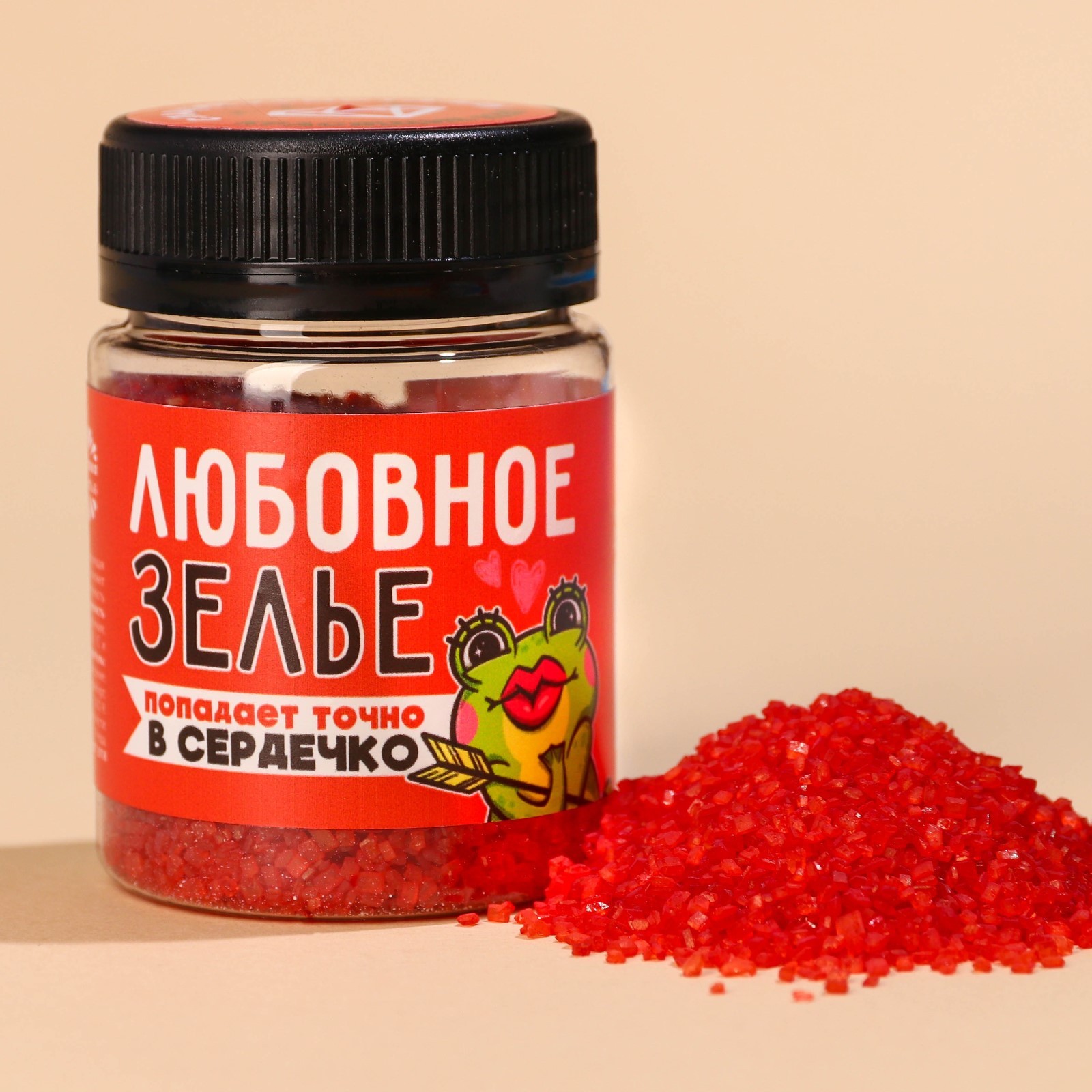 УЦЕНКА Цветной сахар в банке «Любовное зелье», 40 г (9456716) - Купить ...