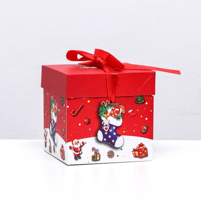 Коробка Самосборная "Для подарка" 10 х 10 х 10 см (9594039) - Купить по ...