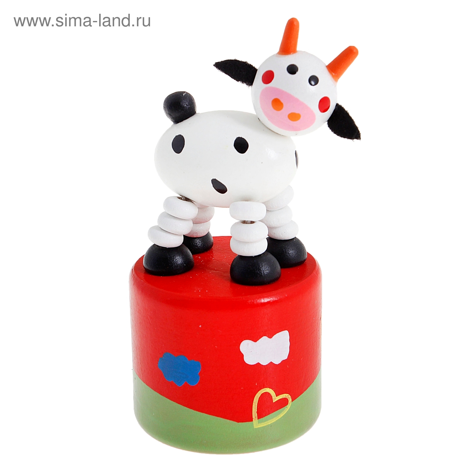 Дергунчик - марионетка "Коровка" (862082) - Купить по цене от 42.36 руб ...