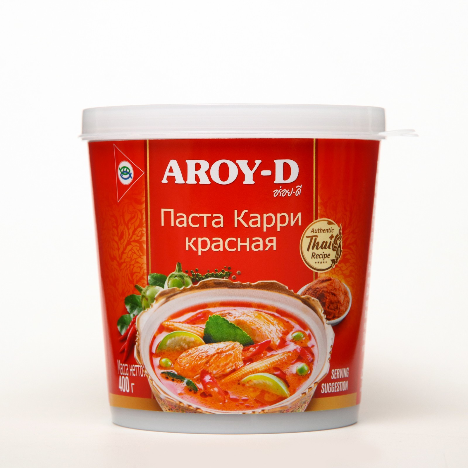 Паста "Карри" красная AROY-D, 400 г (9845205) - Купить по цене от 319. ...