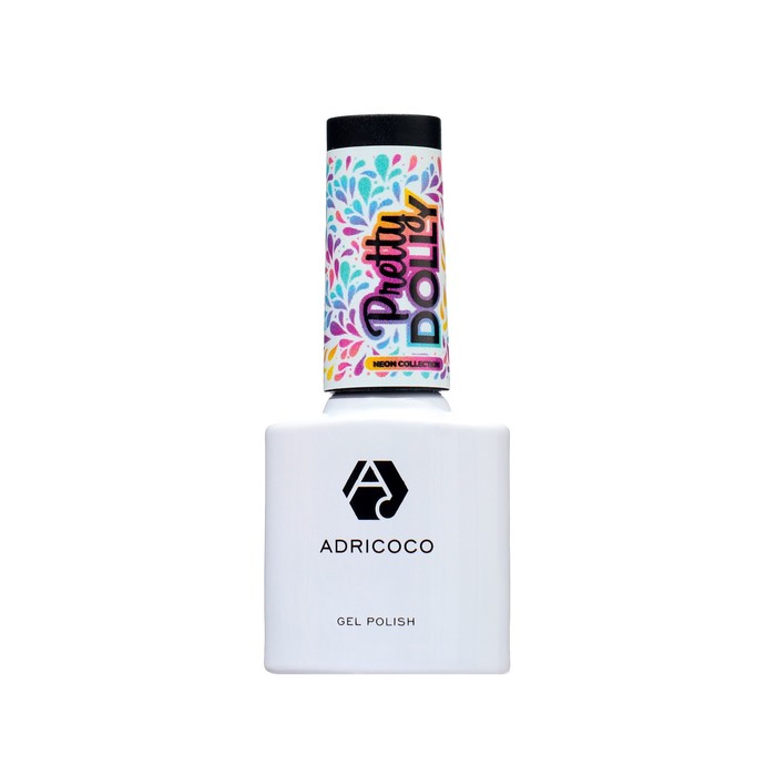 Гель лак ADRICOCO неоновый лаймовый Pretty dolly №18, 8 мл (9849310 ...