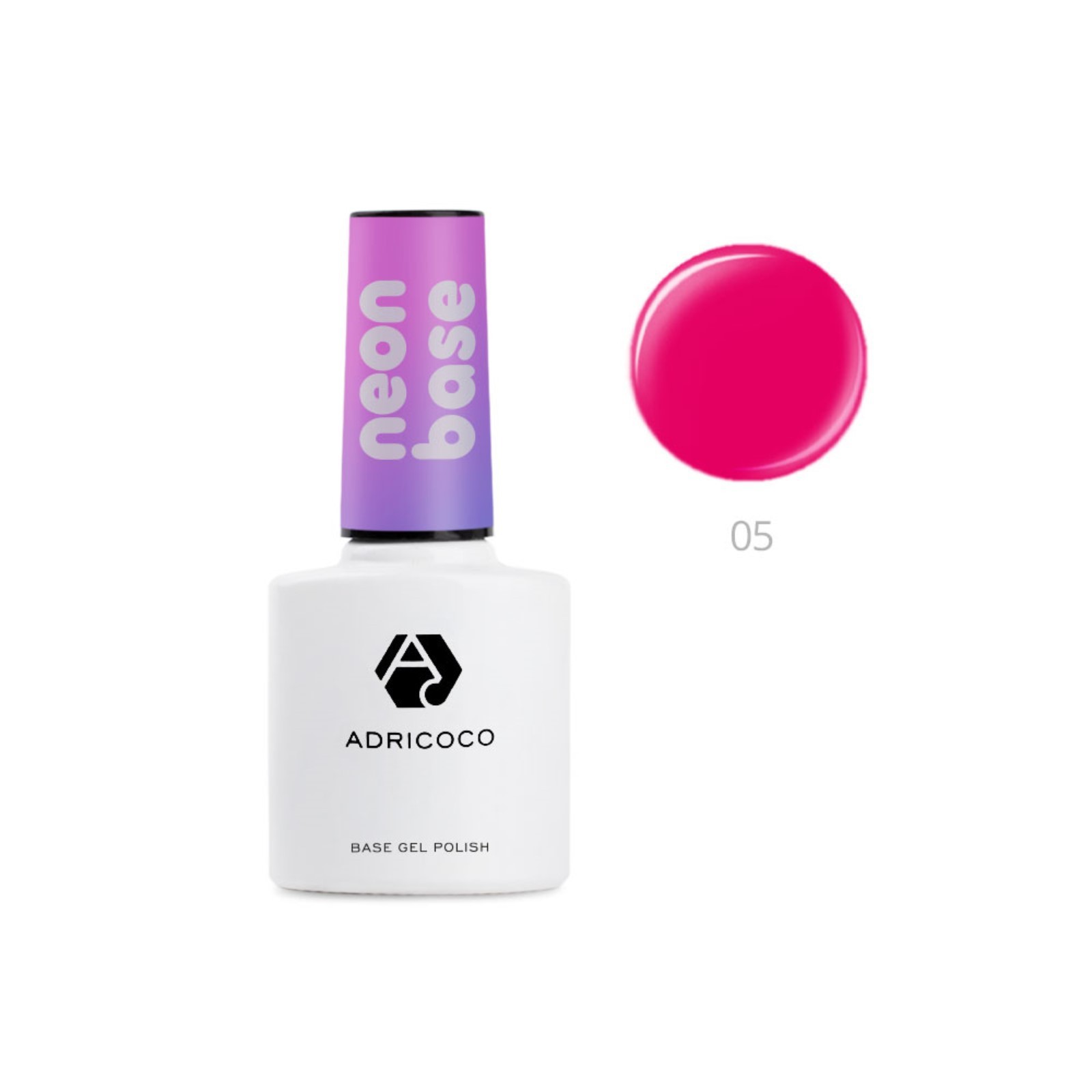 Цветная база Adricoco Neon base, №05 дикая черешня, 8 мл (10024176) - Купить по цене от 220.00 ...