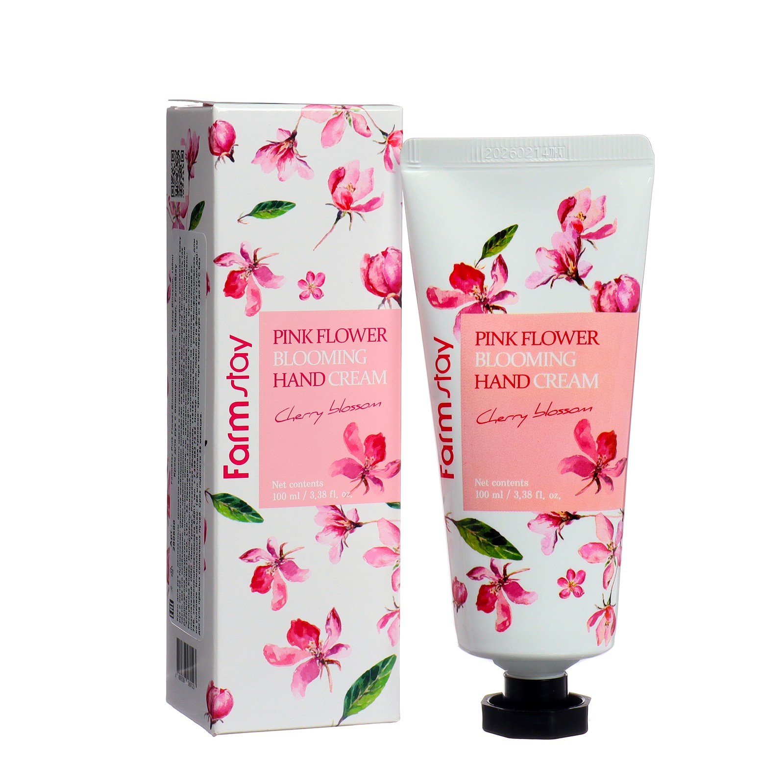 Крем для рук FarmStay Pink Flower Blooming Hand Cream Cherry Blossom ...