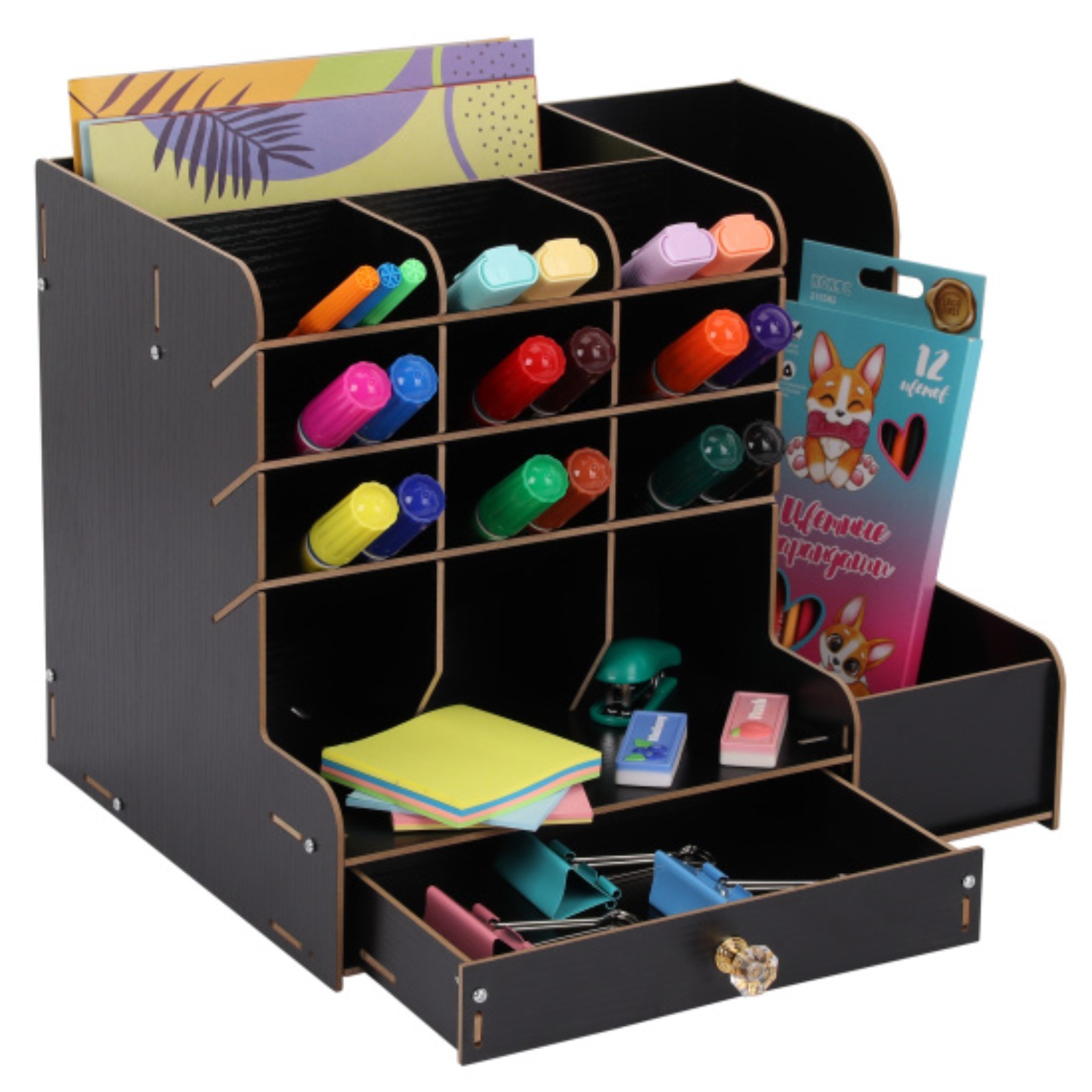 Органайзер - подставка настольный deVENTE. Elrix 24,5 x 15 x 25,5 см ...