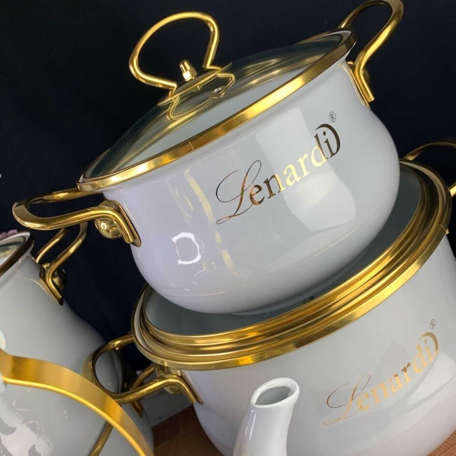 Набор кастрюль Lenardi Miguel, 6 предметов (776-024) - Купить по цене от 7 452.00 руб ...