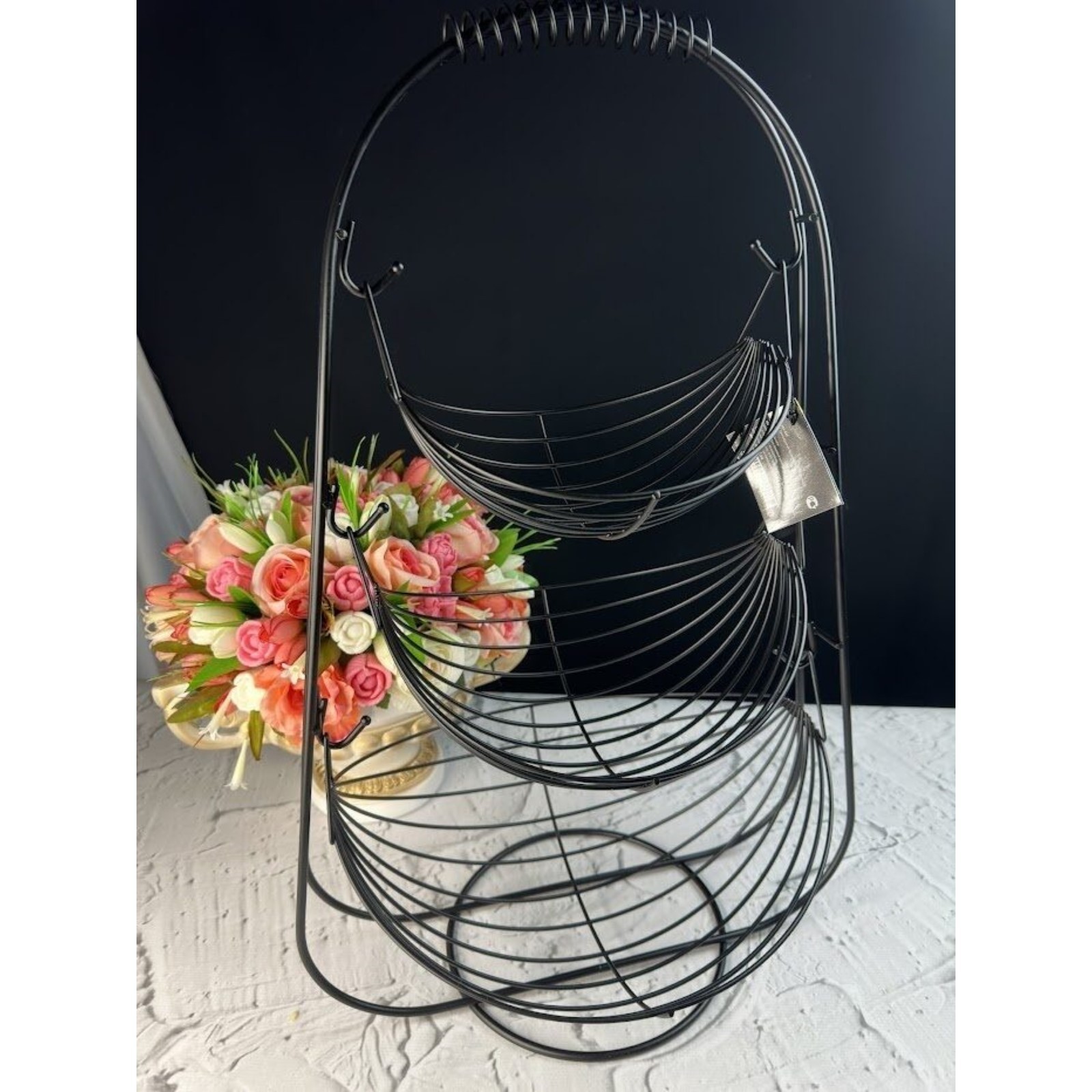 Фруктовница/конфетница трёхъярусная Lenardi, 55 см (401-047) - Купить по цене от 1 880.00 руб ...