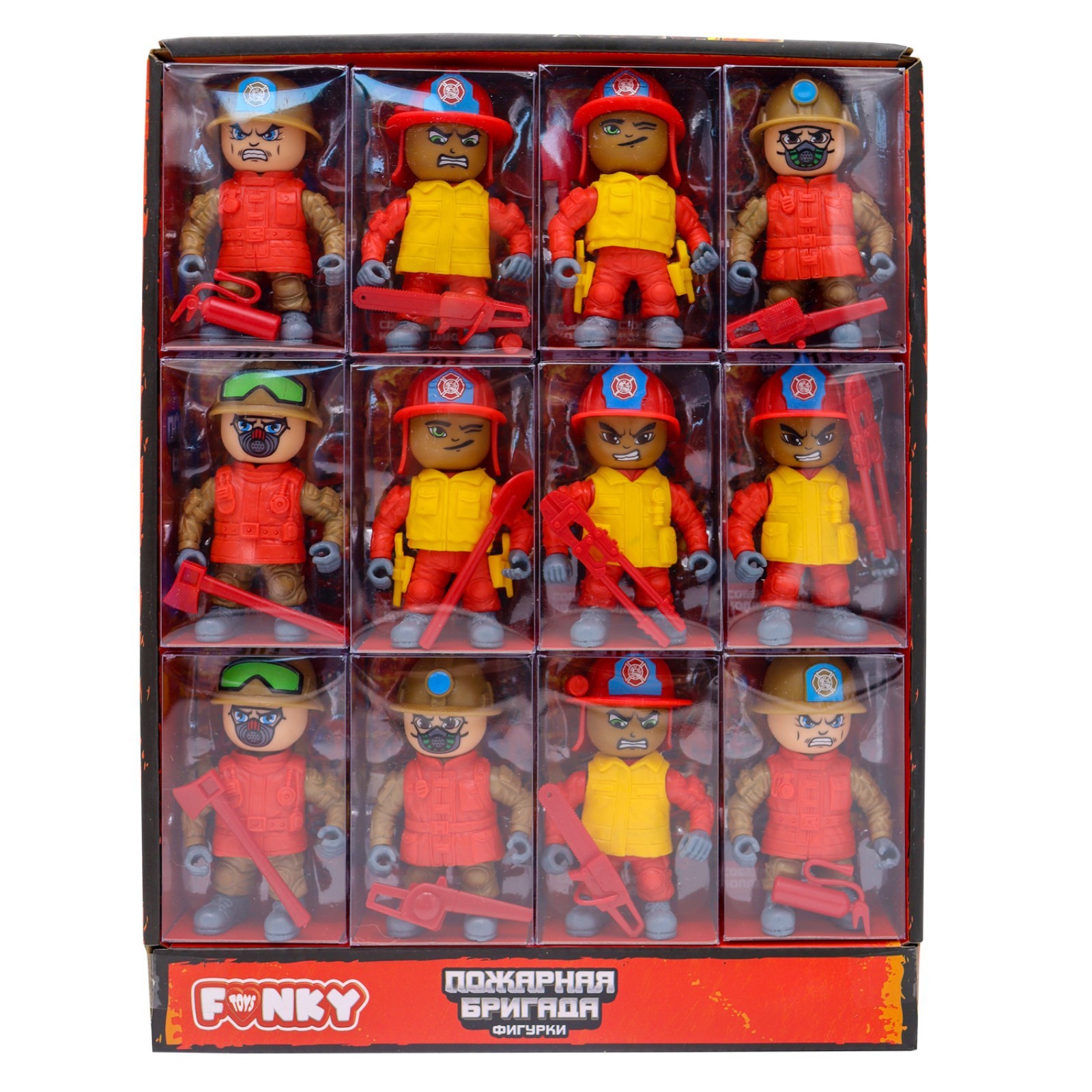 Фигурка Funky Toys «Пожарные, 8 см, МИКС (10184176) - Купить по цене от ...