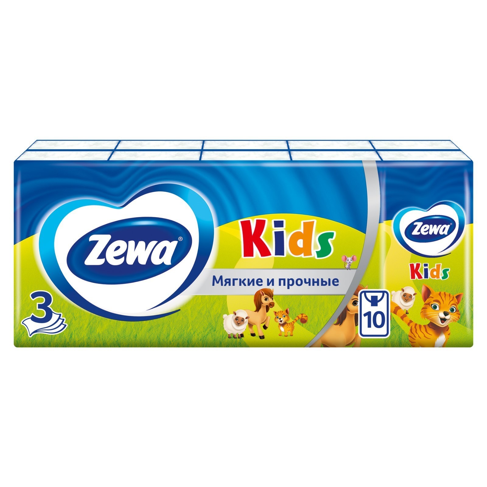 Носовые платочки Zewa детские, 10 шт. (10137091) - Купить по цене от 18 ...
