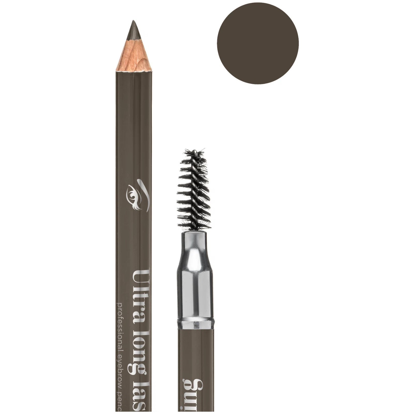 Карандаш для бровей Parisa Master Shape, №302 серо-коричневый (10286426 ...