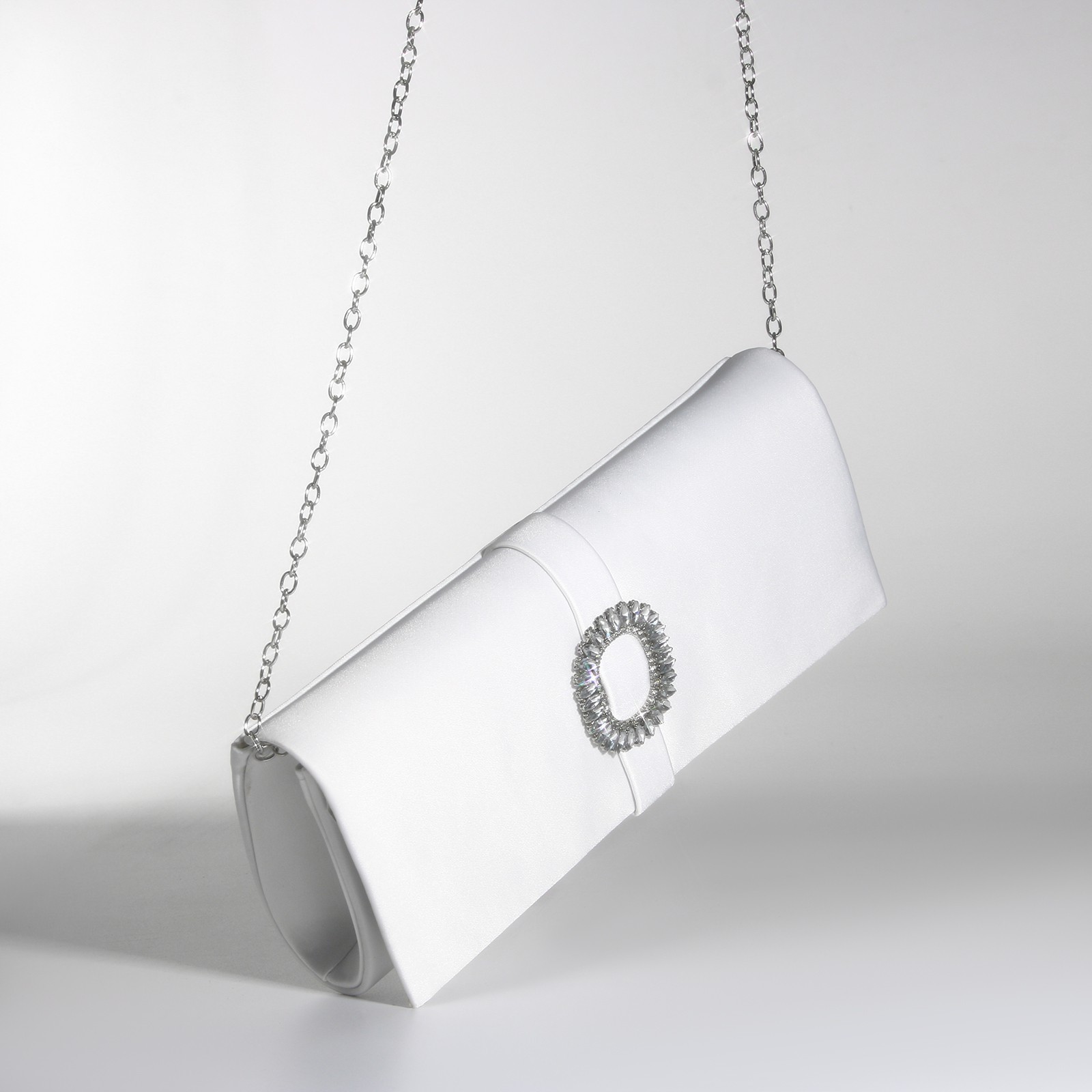 Сумка клатч на магните цвет белый 10071265 Купить по цене от 524 00 руб Интернет магазин