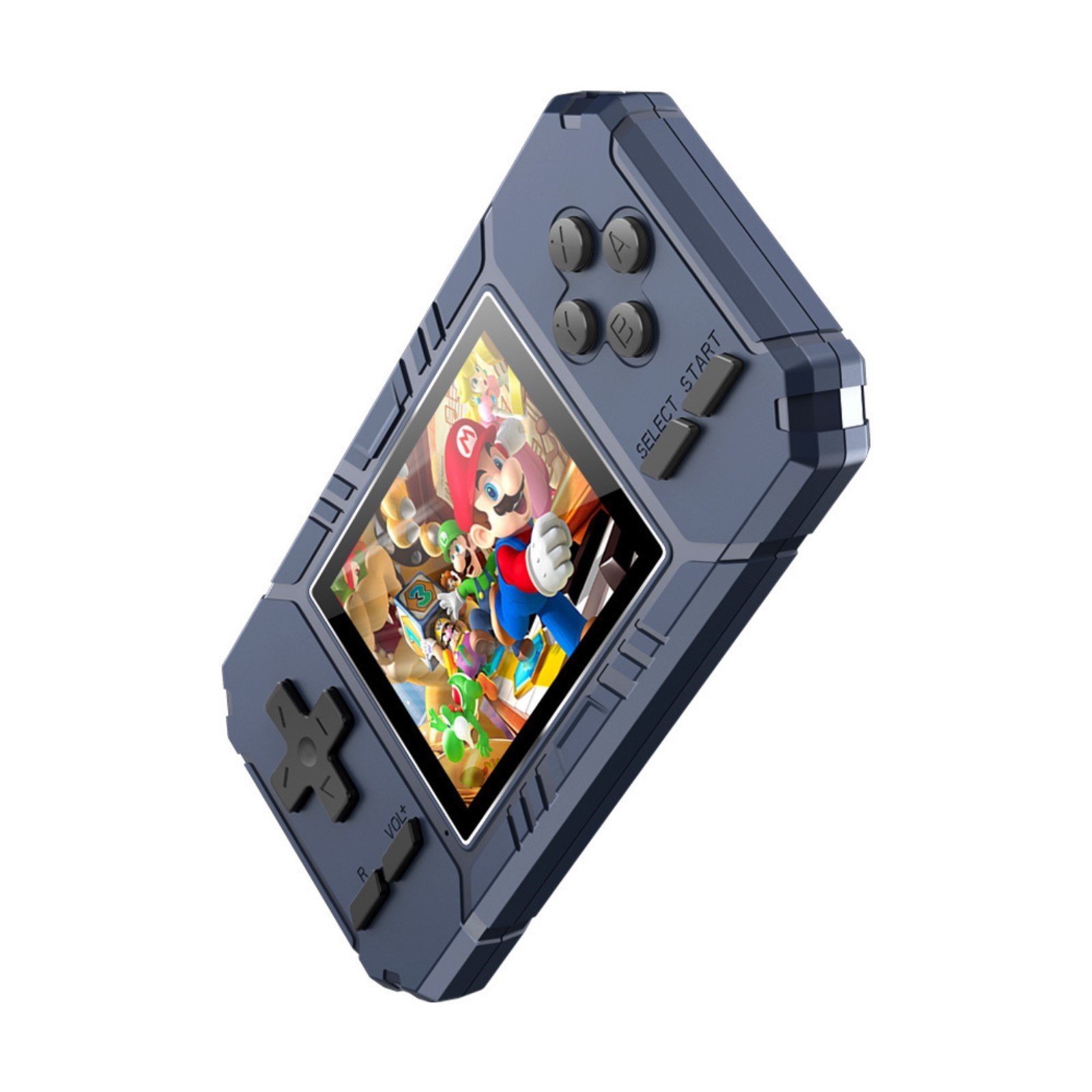 Игровая приставка S8, 520 игр, AV кабель, 8 бит, синяя (9940437 ...