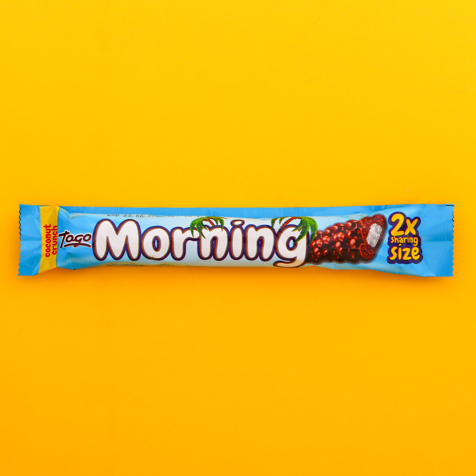 Батончик "Morning", покрытый молочным шоколадом с воздушными злаками, с ...