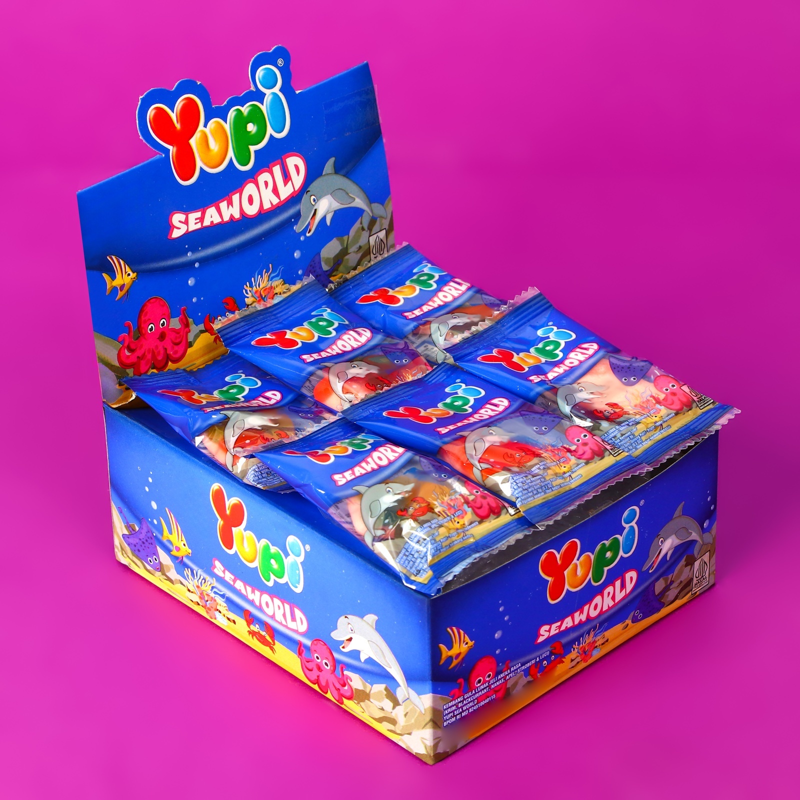 Мармелад Yupi Морской мир, 6 г (10179032) - Купить по цене от 7.00 руб ...