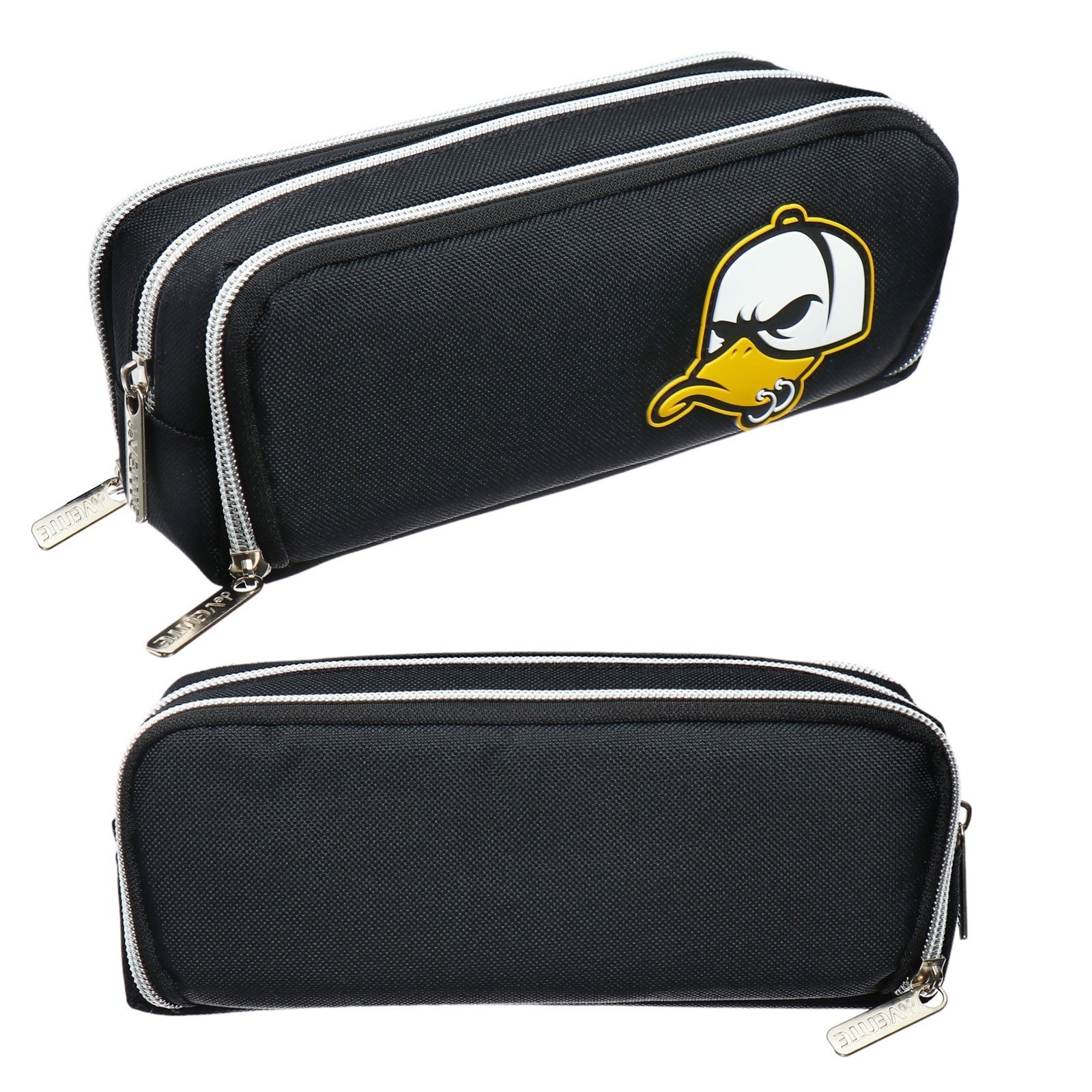 Пенал мягкий, 1 отделение, 90 х 210 х 90 мм, объёмный, deVENTE Duck, с ...