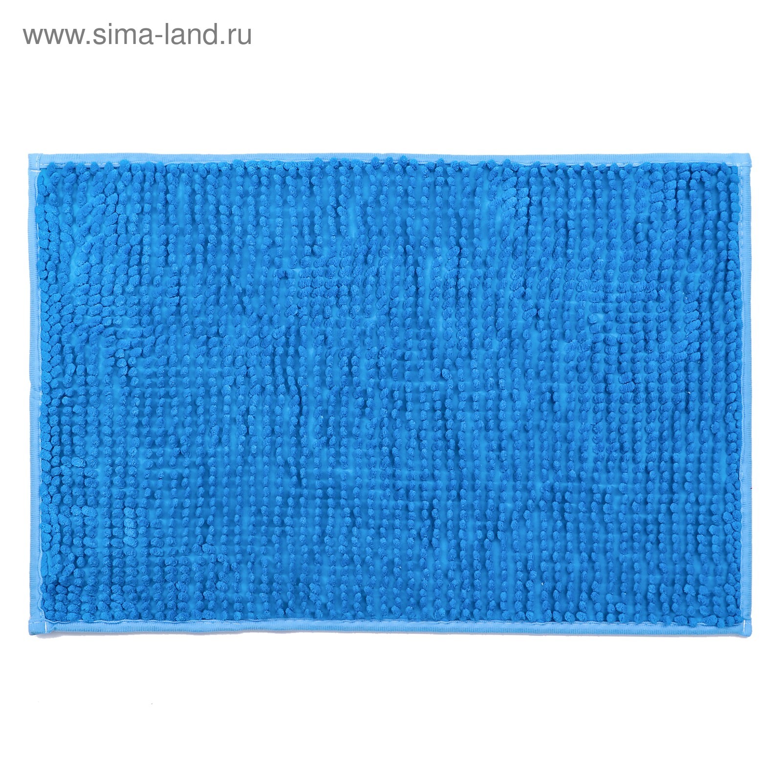 Коврик для дома Доляна «Букли», 40×60 см, цвет голубой (1020632 ...