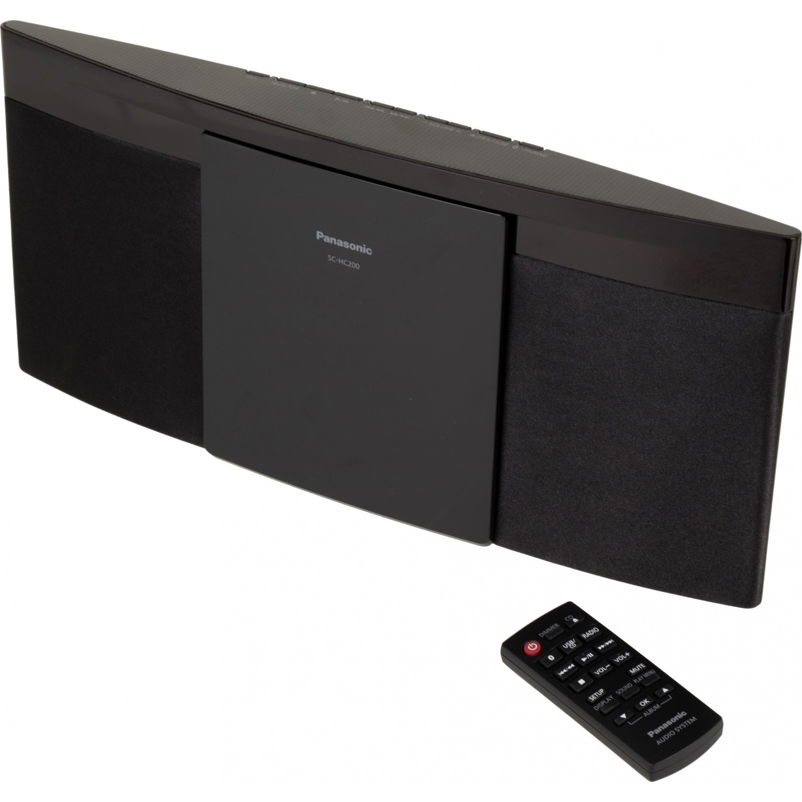 Микросистема Panasonic SC-HC200EE-K черный 20Вт CD CDRW FM USB BT ...