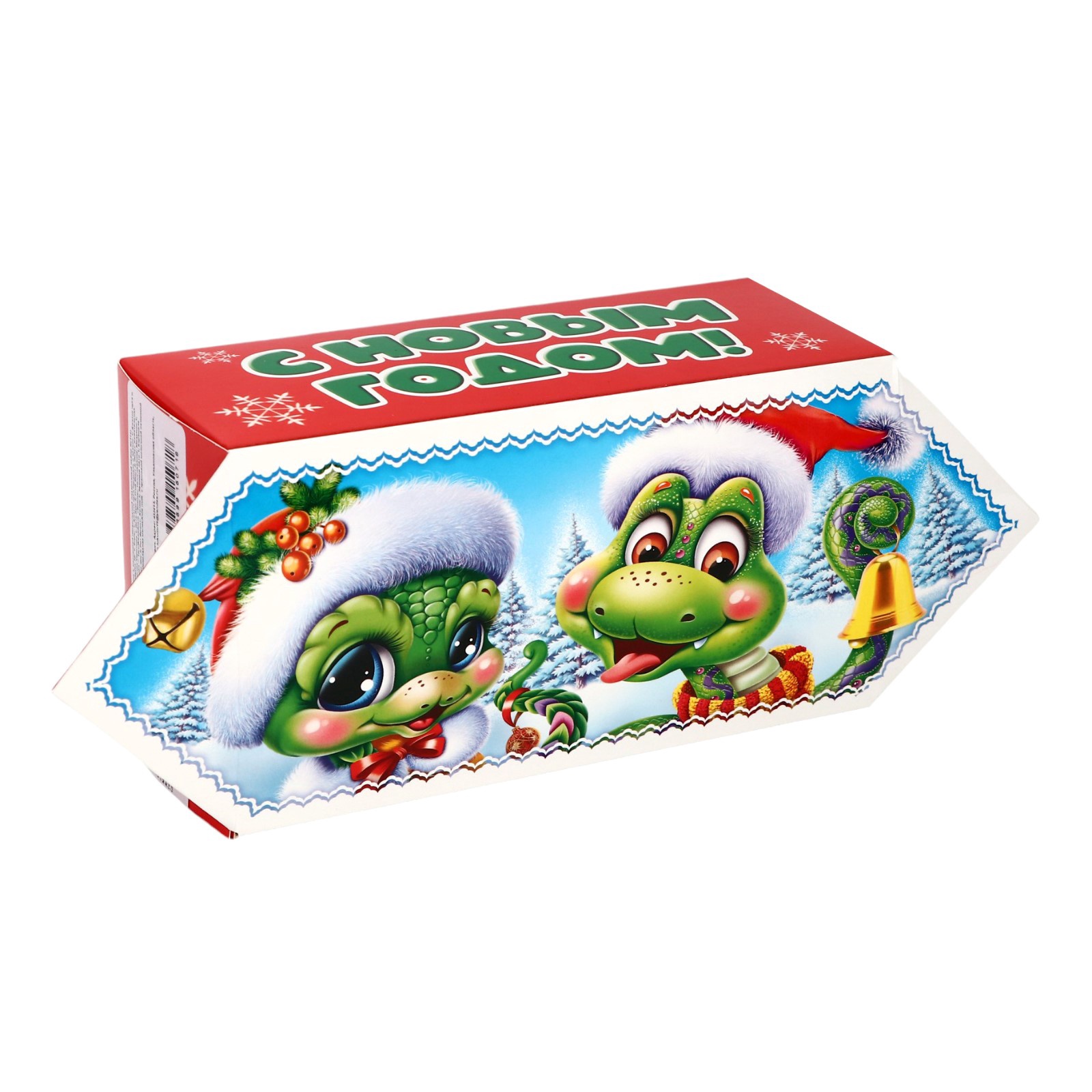 Новогодний подарок, сладкий, детский "Сладкая парочка", с анимацией ...