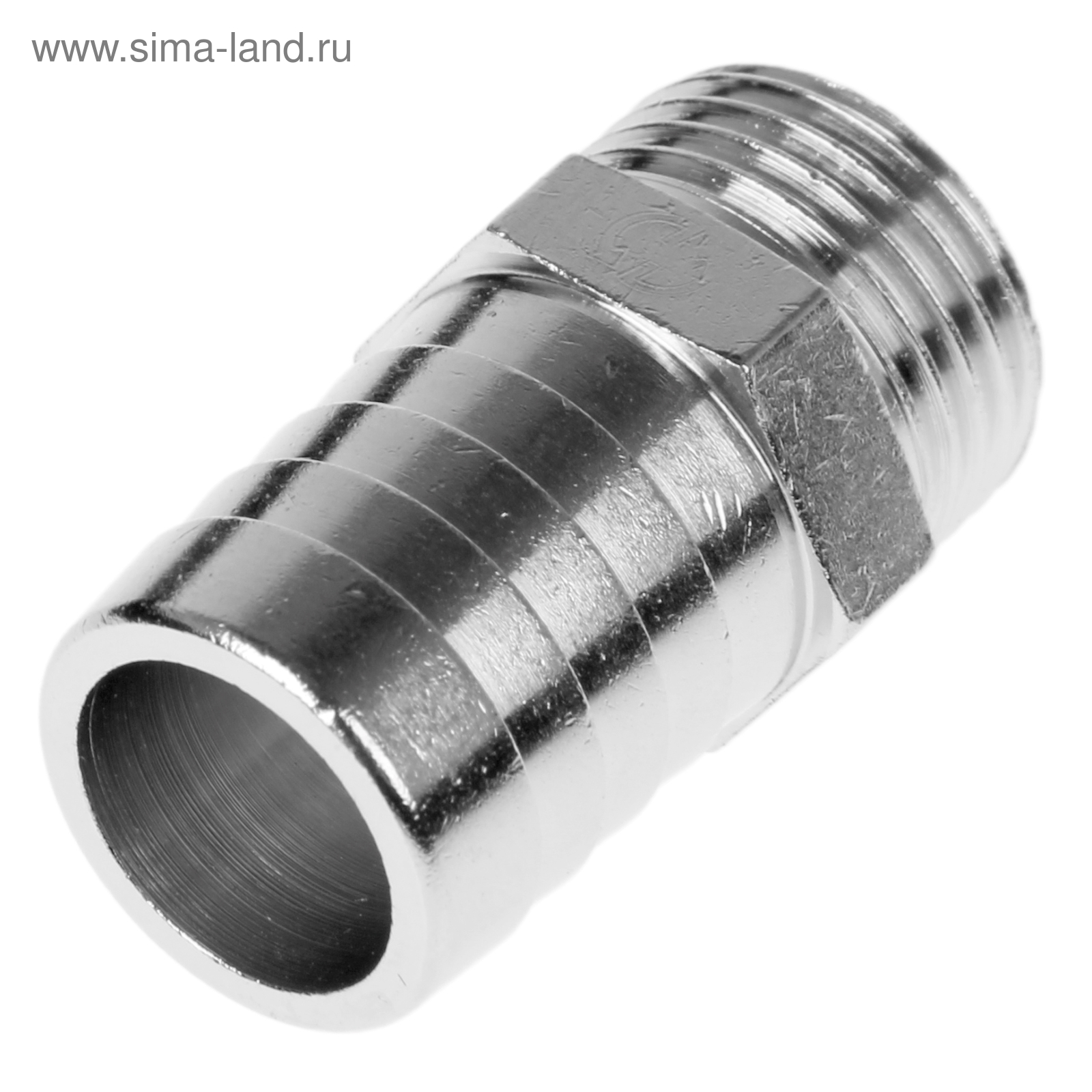 Штуцер General Fittings, 1/2" х 20 мм, наружная резьба, никелированная ...